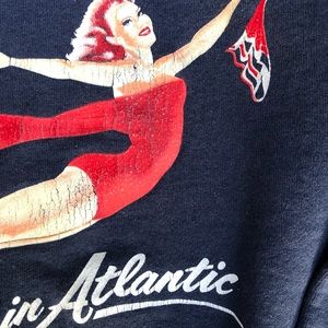 Virgin Atlantic | Tops | Vintage Virgin Atlantic Sweatshirt Princess ...